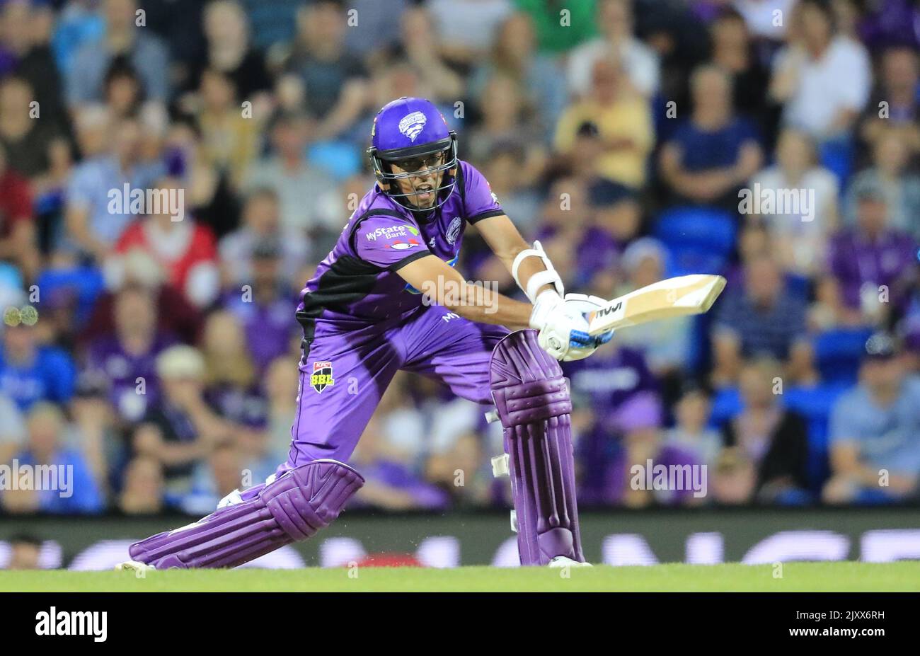 Clive Rose of the Hurricanes bats during the Big Bash League (BBL ...