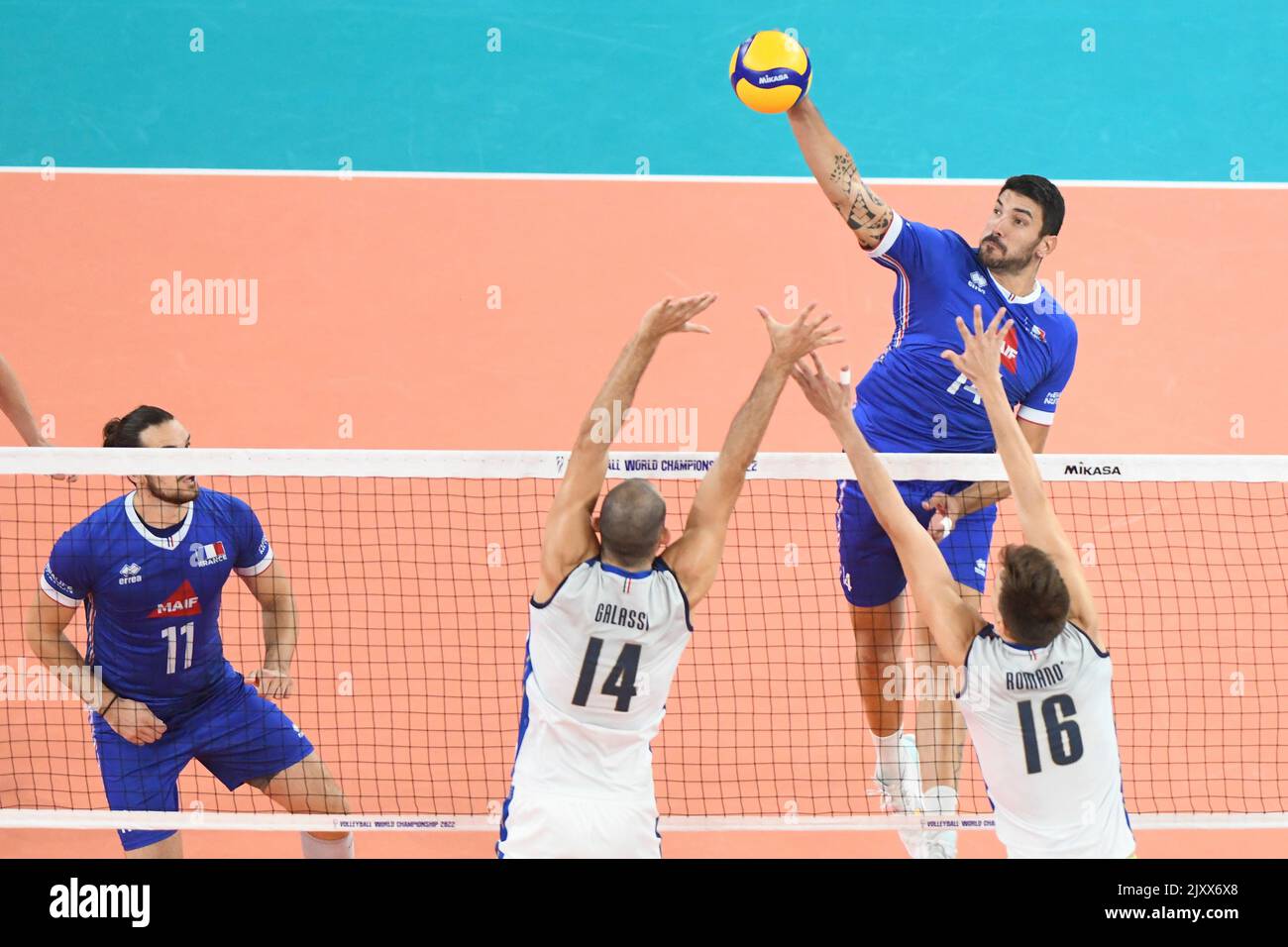Nicolas Le Goff (France); Gianluca Galassi, Yuri Romano (Italy ...