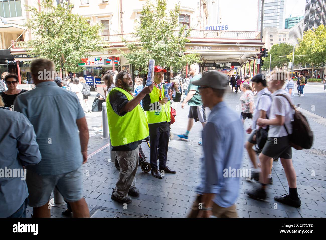 SA Premier Steven Marshall hits the streets as a Big Issue vendor for a ...