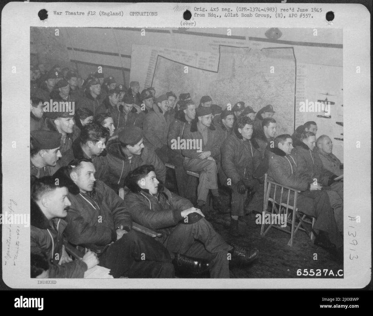 Usaaf eighth air force Black and White Stock Photos & Images - Alamy