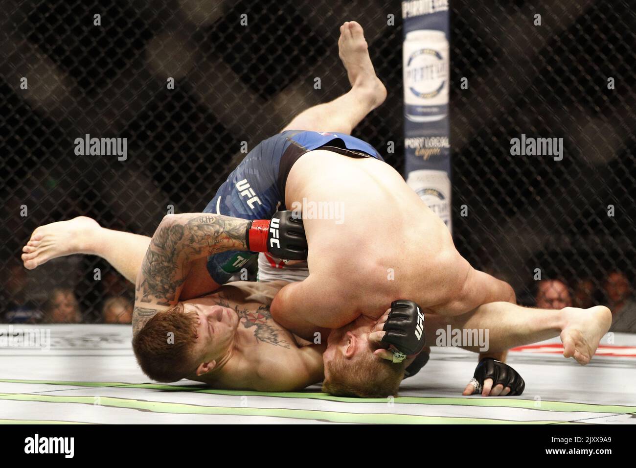 Jimmy Crute of Australia and Sam Alvey of United States during their ...
