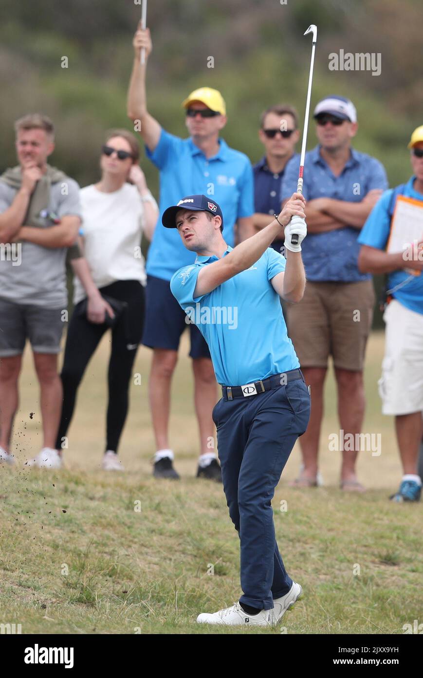 David Law of Scotland during the men's Victorian Open at 13th Beach ...