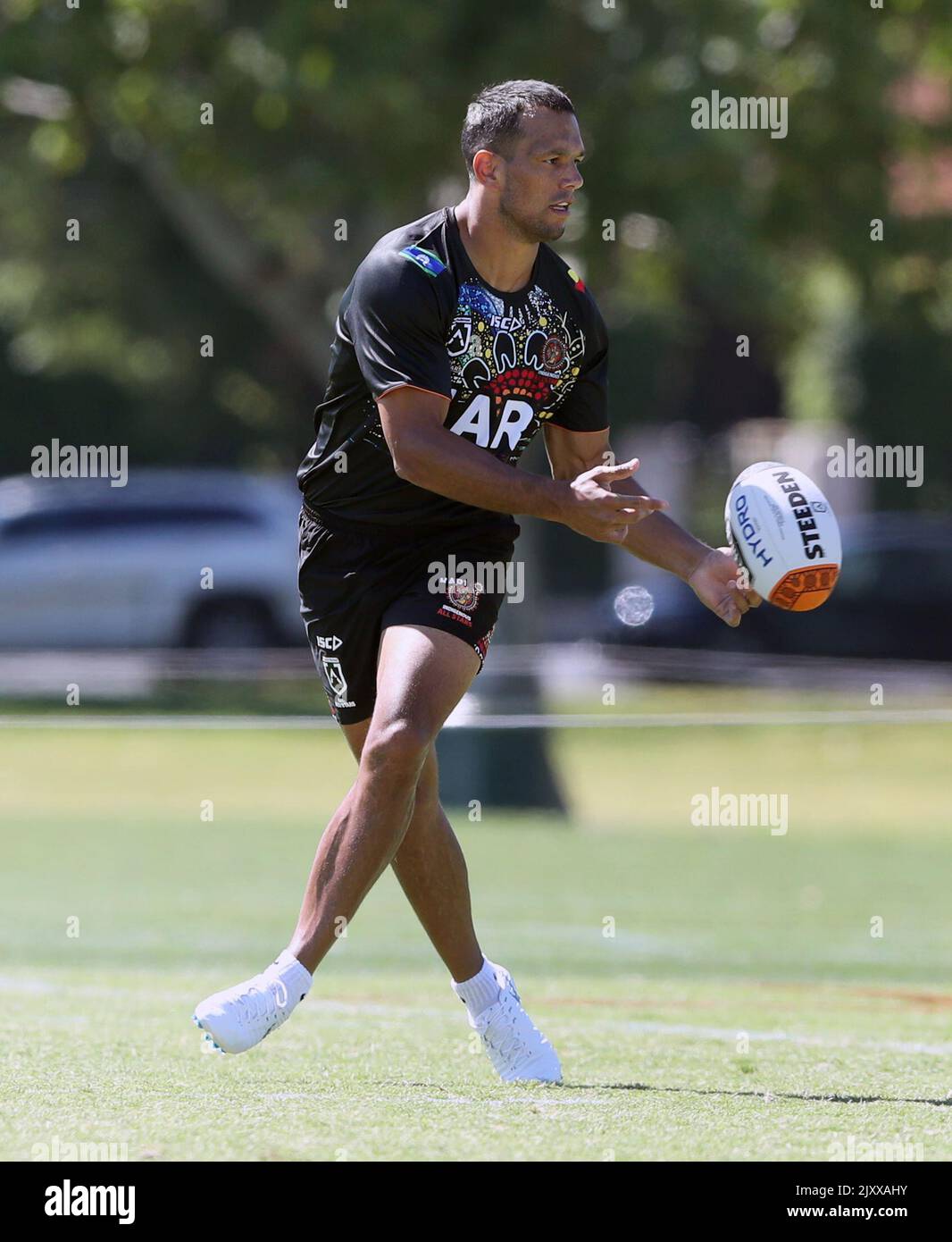 Will Chambers at the NRL All Stars training at Gosch's paddock in ...