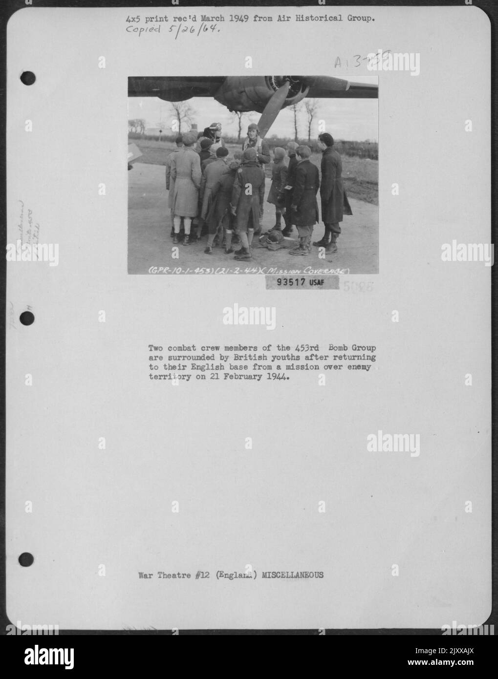 Crew members return from Black and White Stock Photos & Images - Alamy