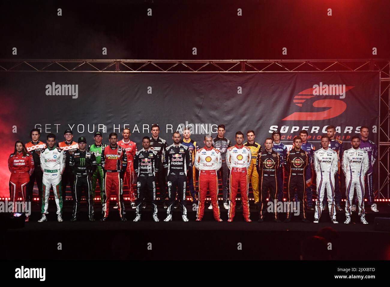 The Supercar drivers competing in the Virgin Australia Supercars ...