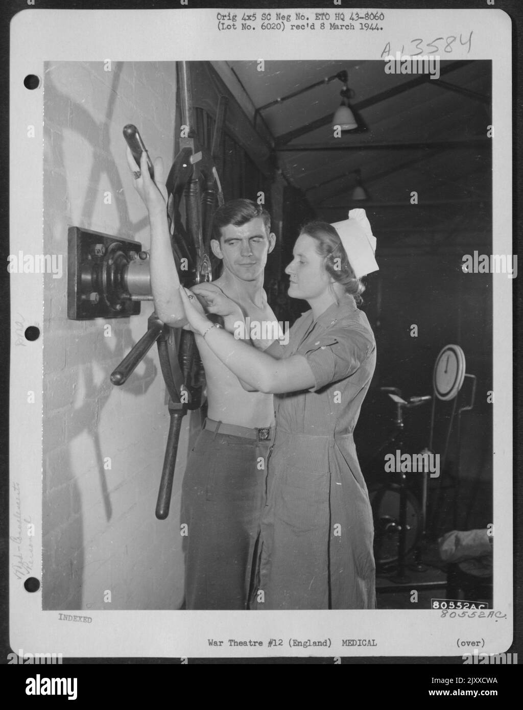 Soldiers Recuperating From Injuries Or Wounds At The 8Th Convalescent ...