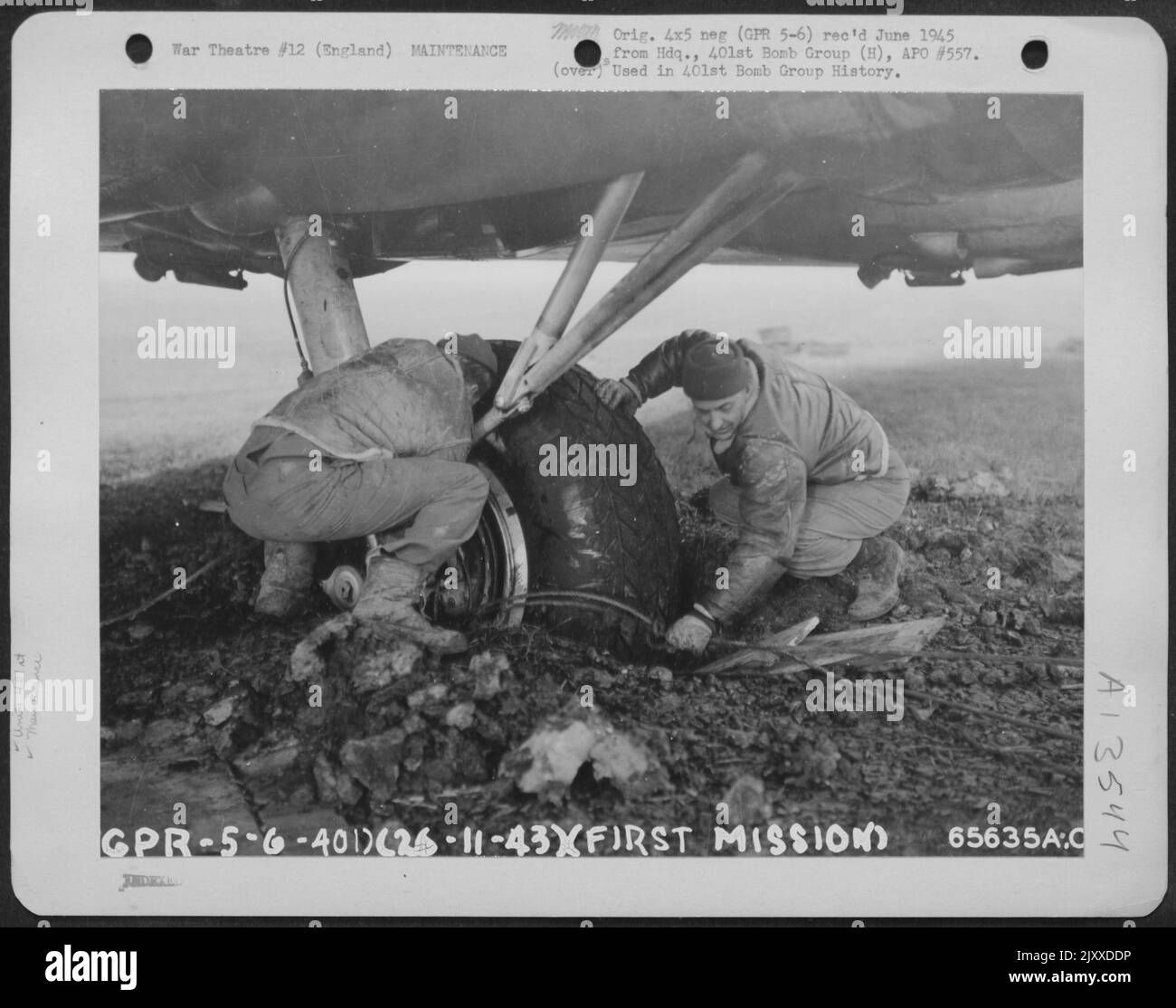 When A Boeing B-17 "Flying Fortress" Lands In The Mud, It Generally ...
