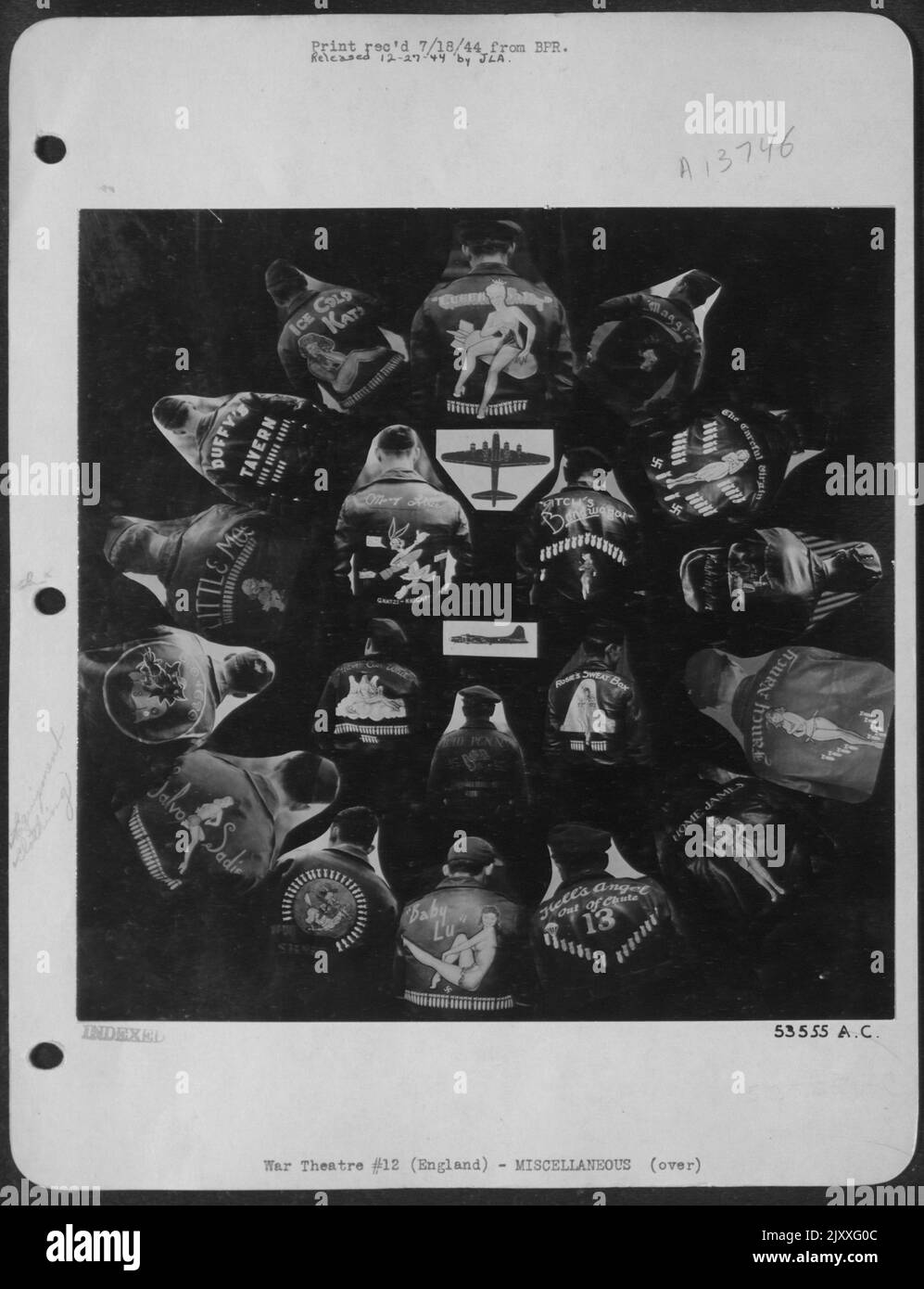 ENGLAND-Here they are--take your pick! An array of leather jackets worn ...