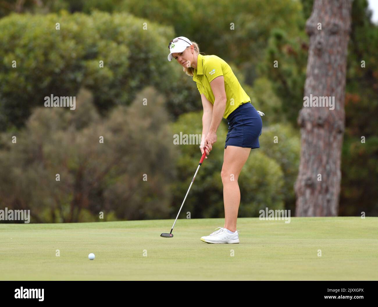 Amy Olson of the USA during day 4 of the Women's Australian Open golf ...