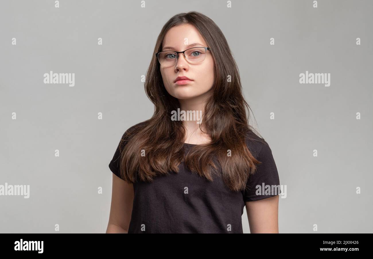 confident woman portrait female power strong lady Stock Photo - Alamy