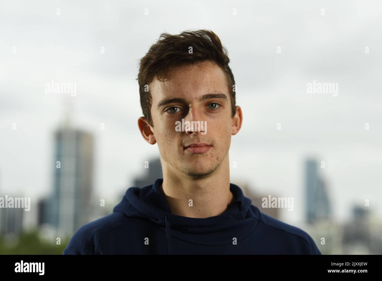 Australian Gymnast Heath Thorpe poses for a photograph at Melbourne ...