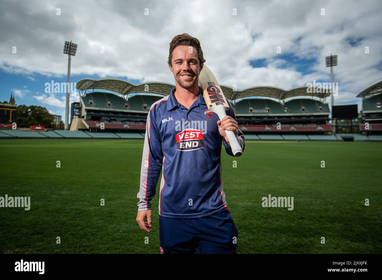 South Australian cricket captain Travis Head poses for a photograph at ...