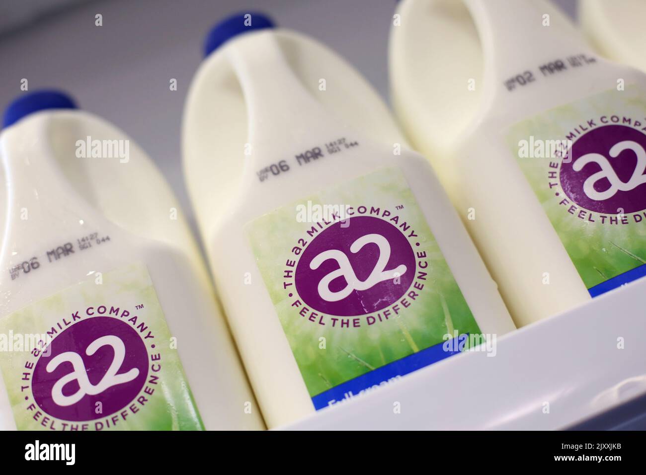 A2 Milk is seen in Sydney, Wednesday, February 20, 2019. (AAP Image ...