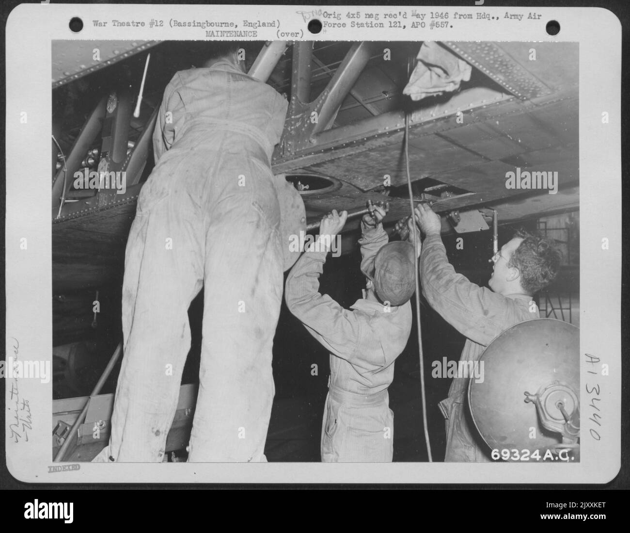 Boeing workers Black and White Stock Photos & Images - Alamy