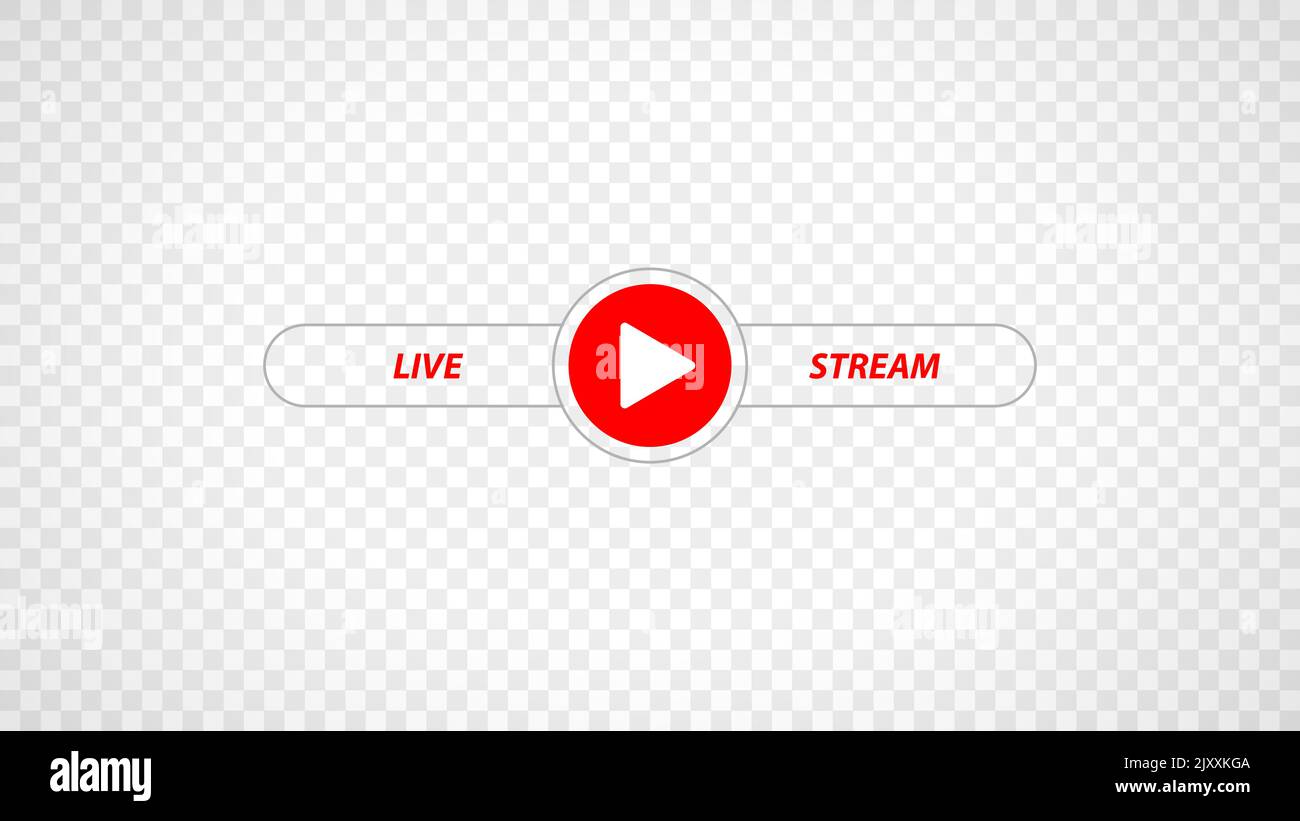 Play video sign vector on transparent background Stock Vector Image ...