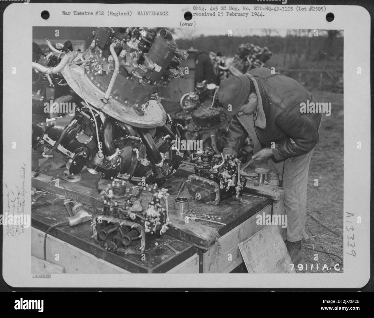 S/Sgt. Robert L. Levien, 637 Mary Street, Marion, Ohio, Repairs The ...