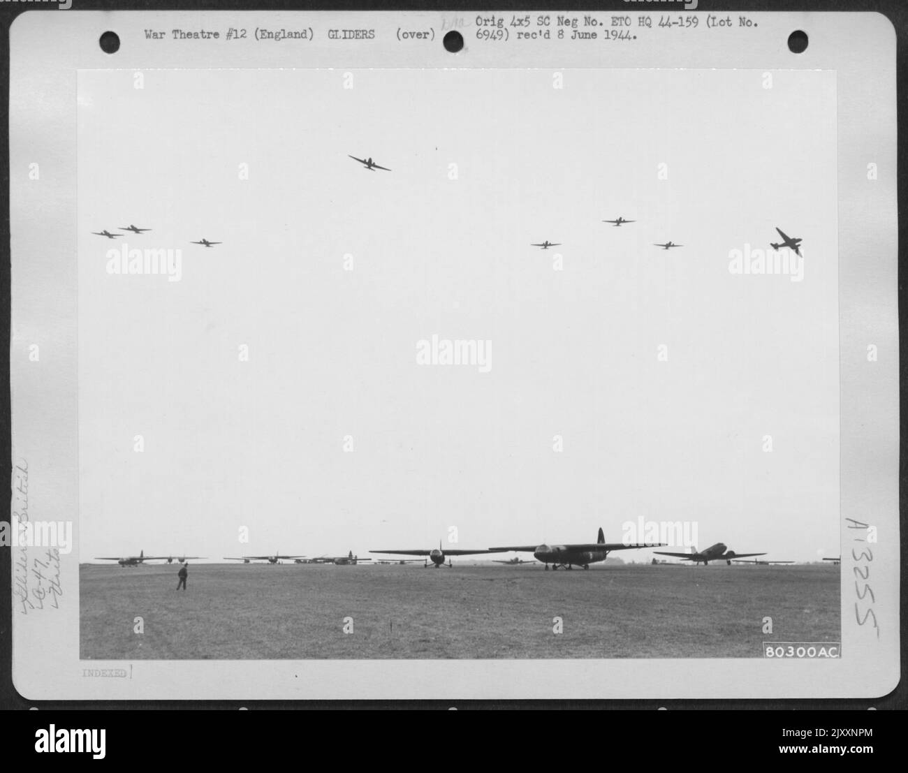 Douglas C-47S, Attached To The 101St Airborne Division, Fly Over ...