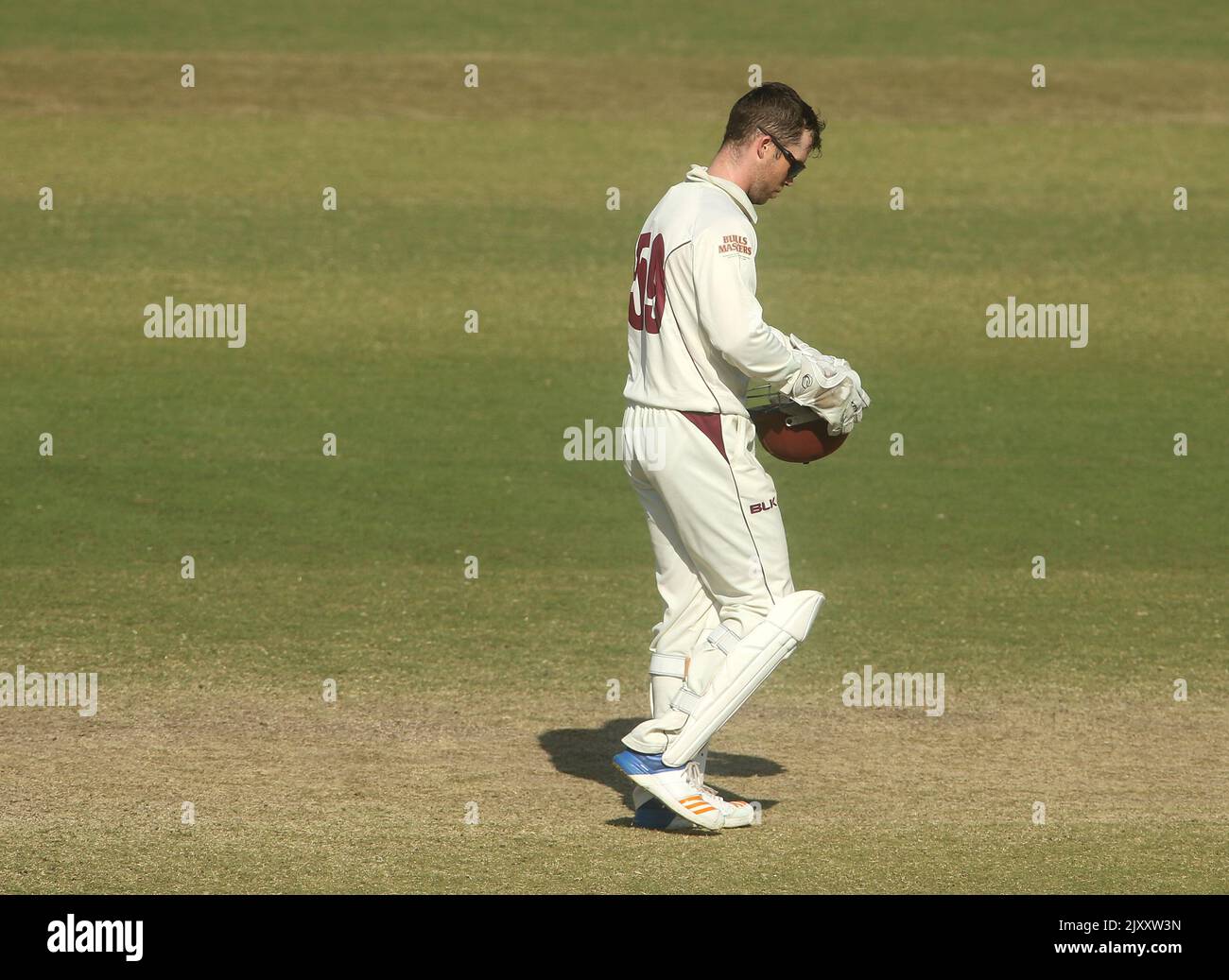 Jimmy Peirson captain of Queensland in the field during day 4 of the ...