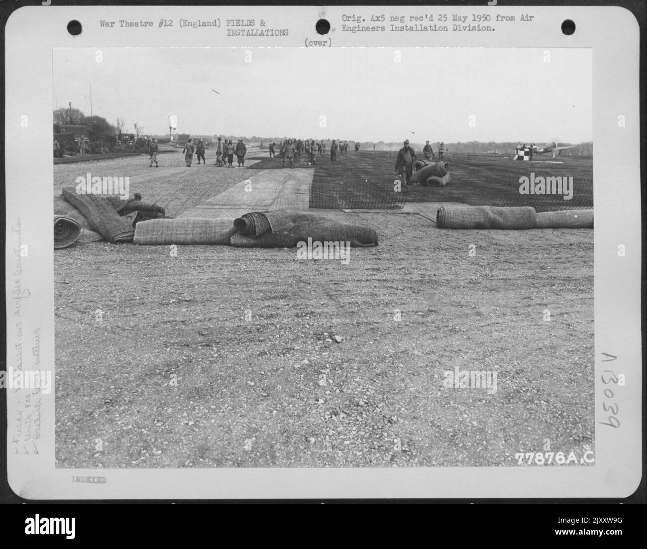 Landing strip construction hi-res stock photography and images - Alamy