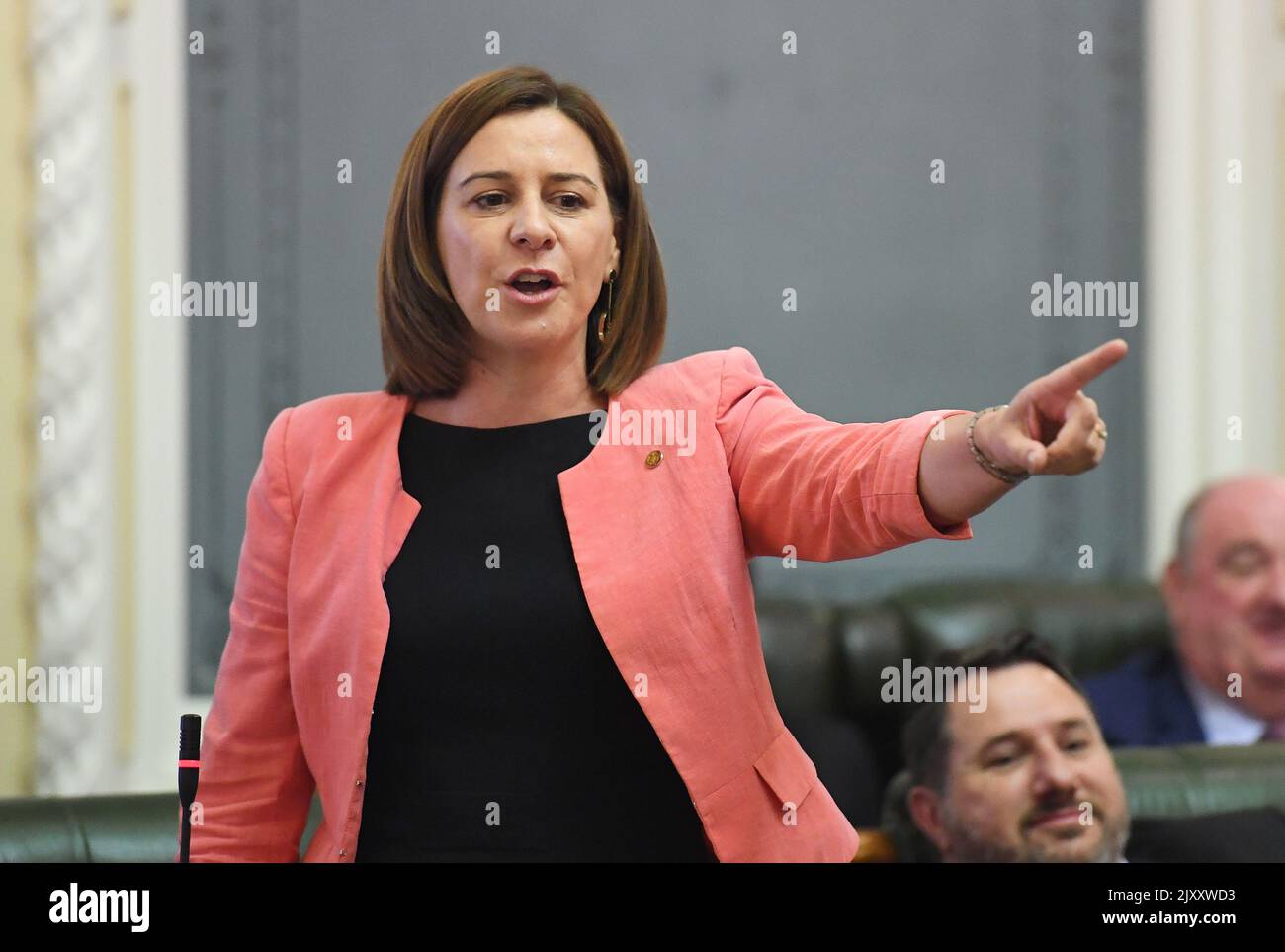 Queensland Opposition Leader Deb Frecklington speaks during Question ...