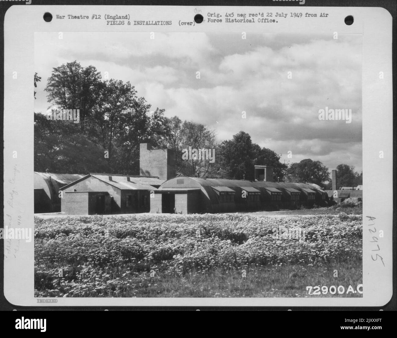 Consolidated Mess Hall Of The 410Th Bomb Group At A 9Th Air Force Base ...