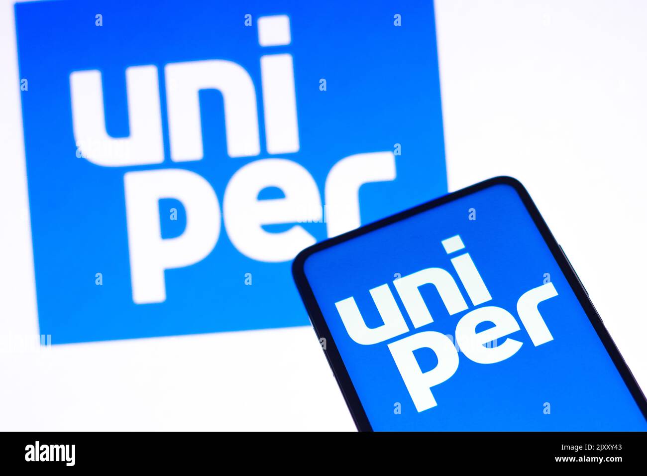 Uniper logo hi-res stock photography and images - Alamy
