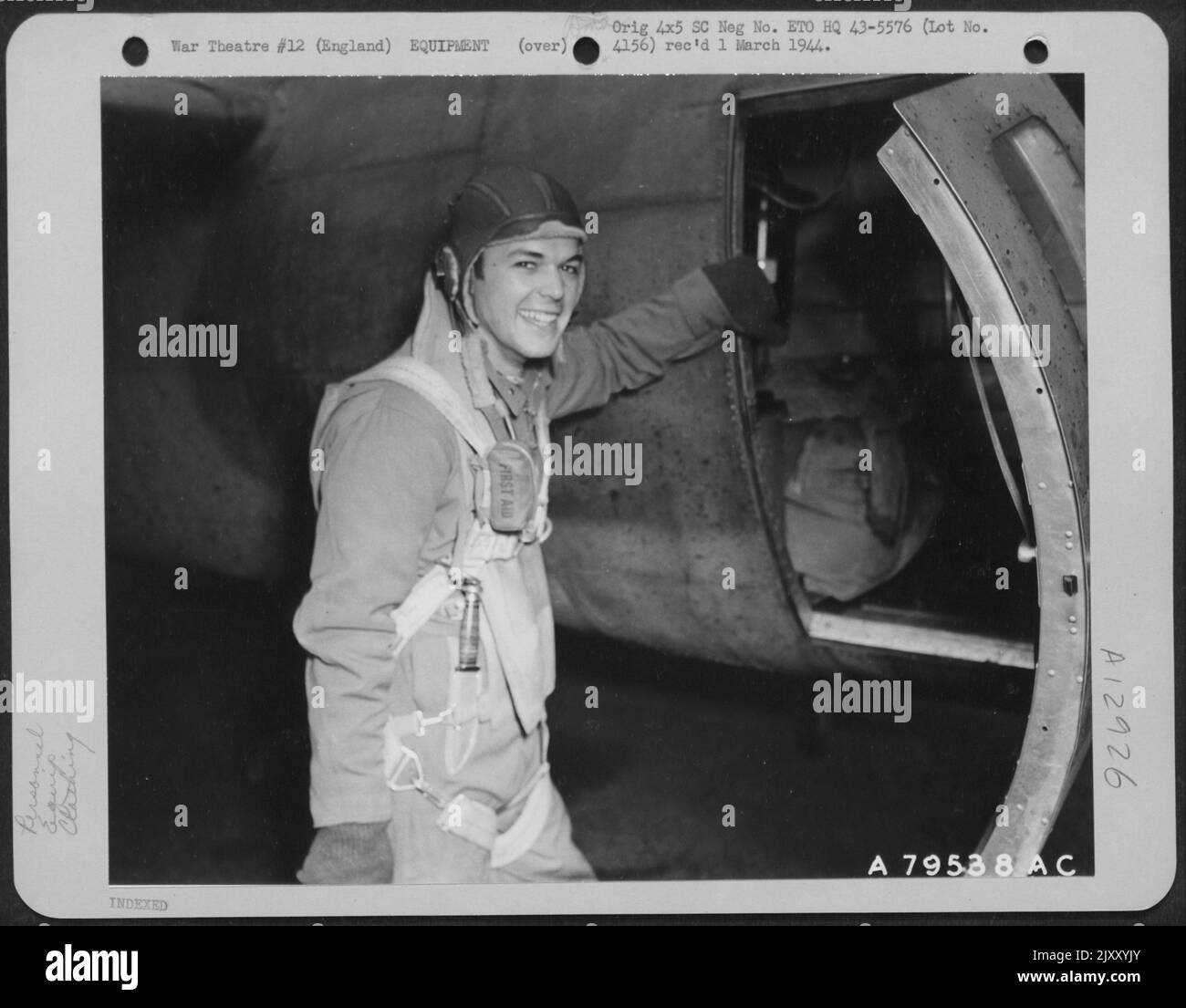S/Sgt. William W. Fleming, A Waist Gunner From Jenkins, Kentucky, Is ...