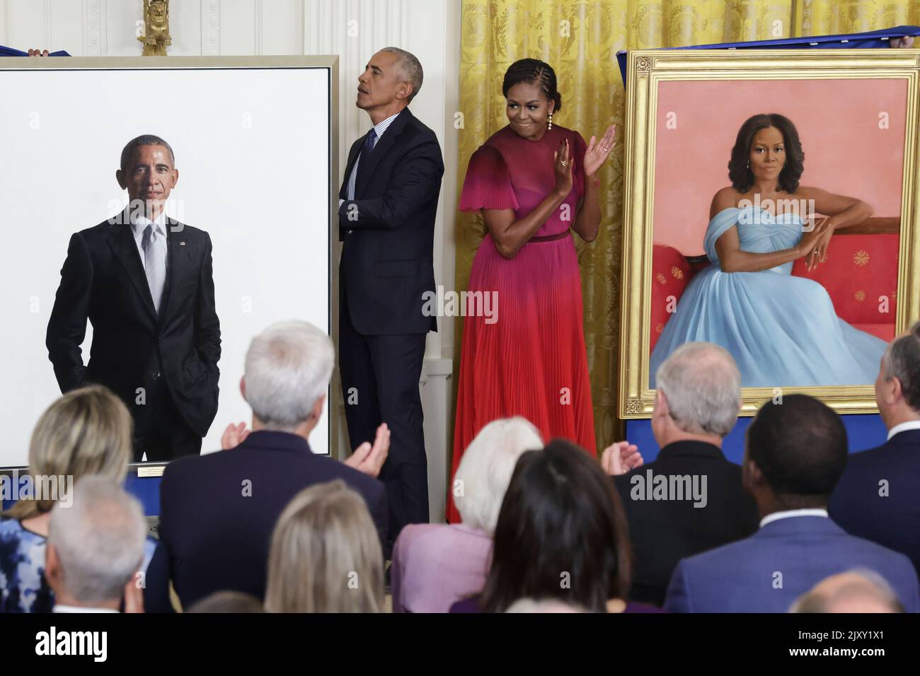 Washington, USA. 07th Sep, 2022. Former President Barack Obama and ...