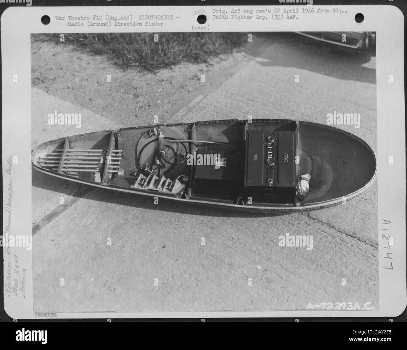 Portable Antenna Assembly For Vhf Fighter-Control Radio Set Up Of The ...