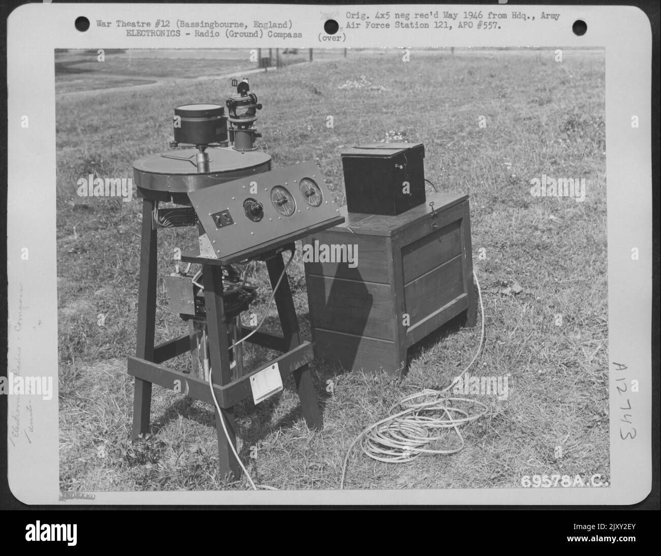 Radio Compass Set-Up Was Made By The Instrument Shop For The 91St Bomb ...