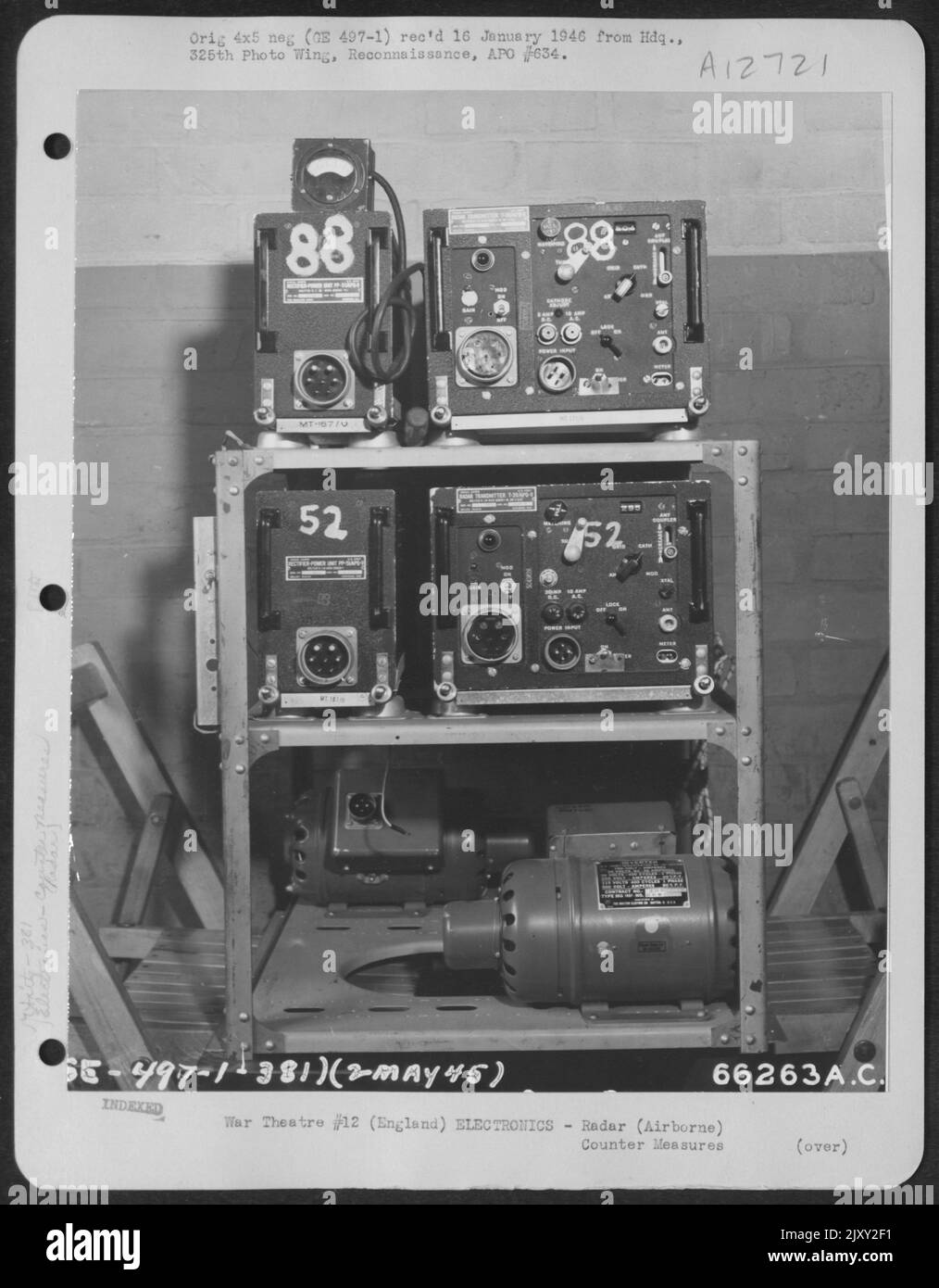 Carpet Radar Set - Airborne Transmitter (Like The One Shown) Turned To ...
