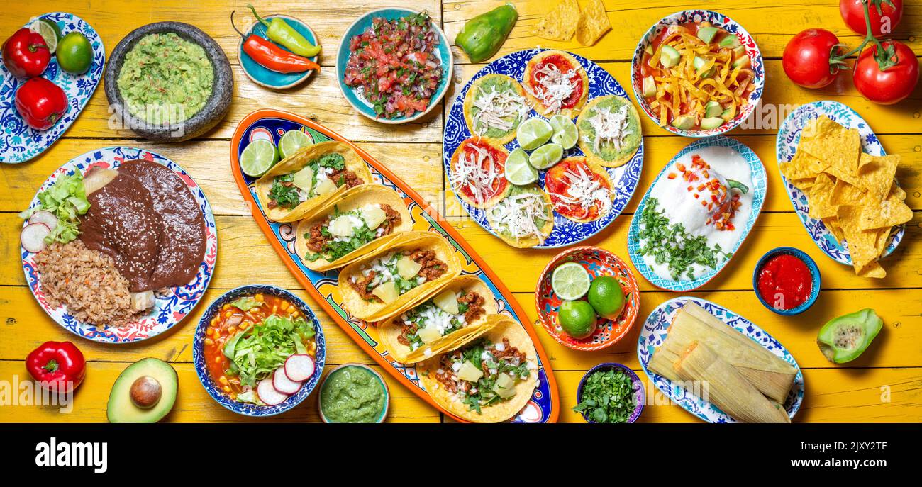 Mexican festive food for independence day - independencia chiles en ...