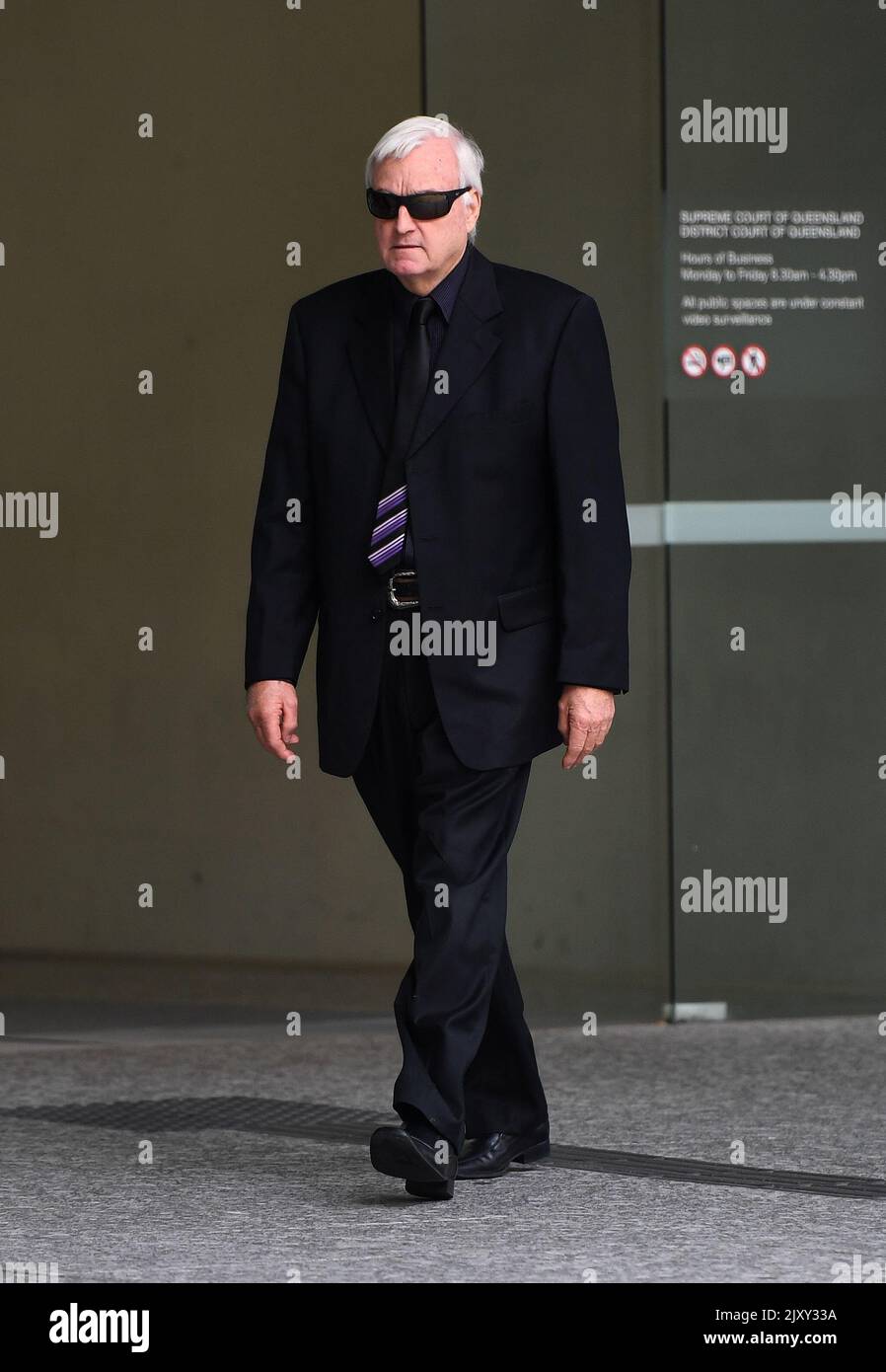 Malcolm Stewart leaves the Supreme Court in Brisbane, Tuesday, March 5 ...