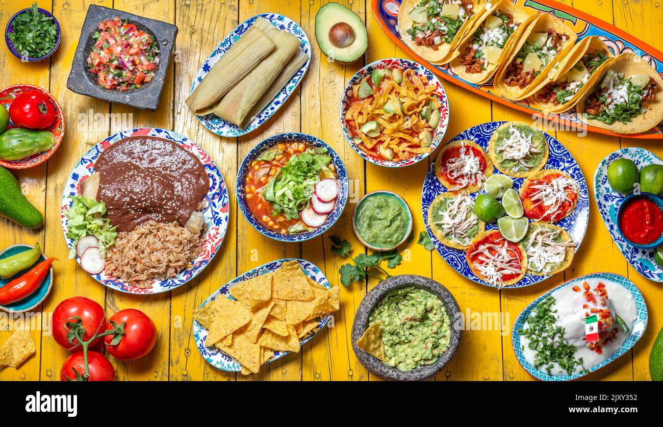 Mexican festive food for independence day - independencia chiles en ...