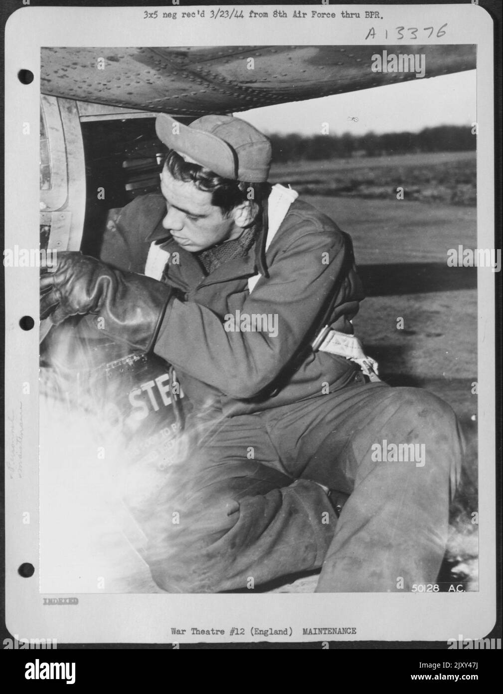 Sgt. William G. Hornung, ball turret gunner, of 6828 South Racine Ave ...