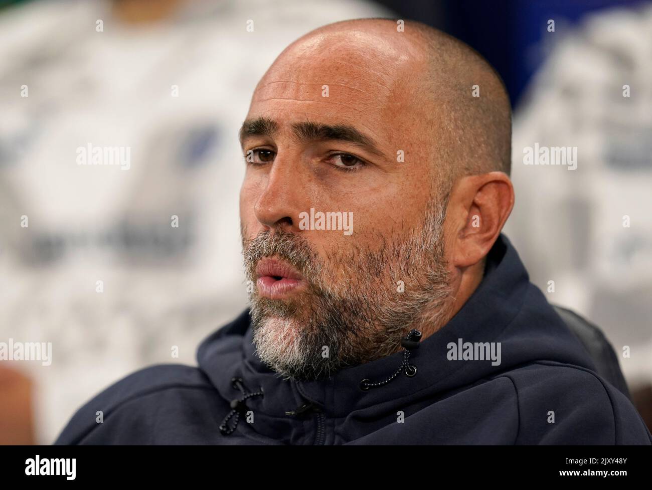 Marseille manager Igor Tudor ahead of the UEFA Champions League Group D ...