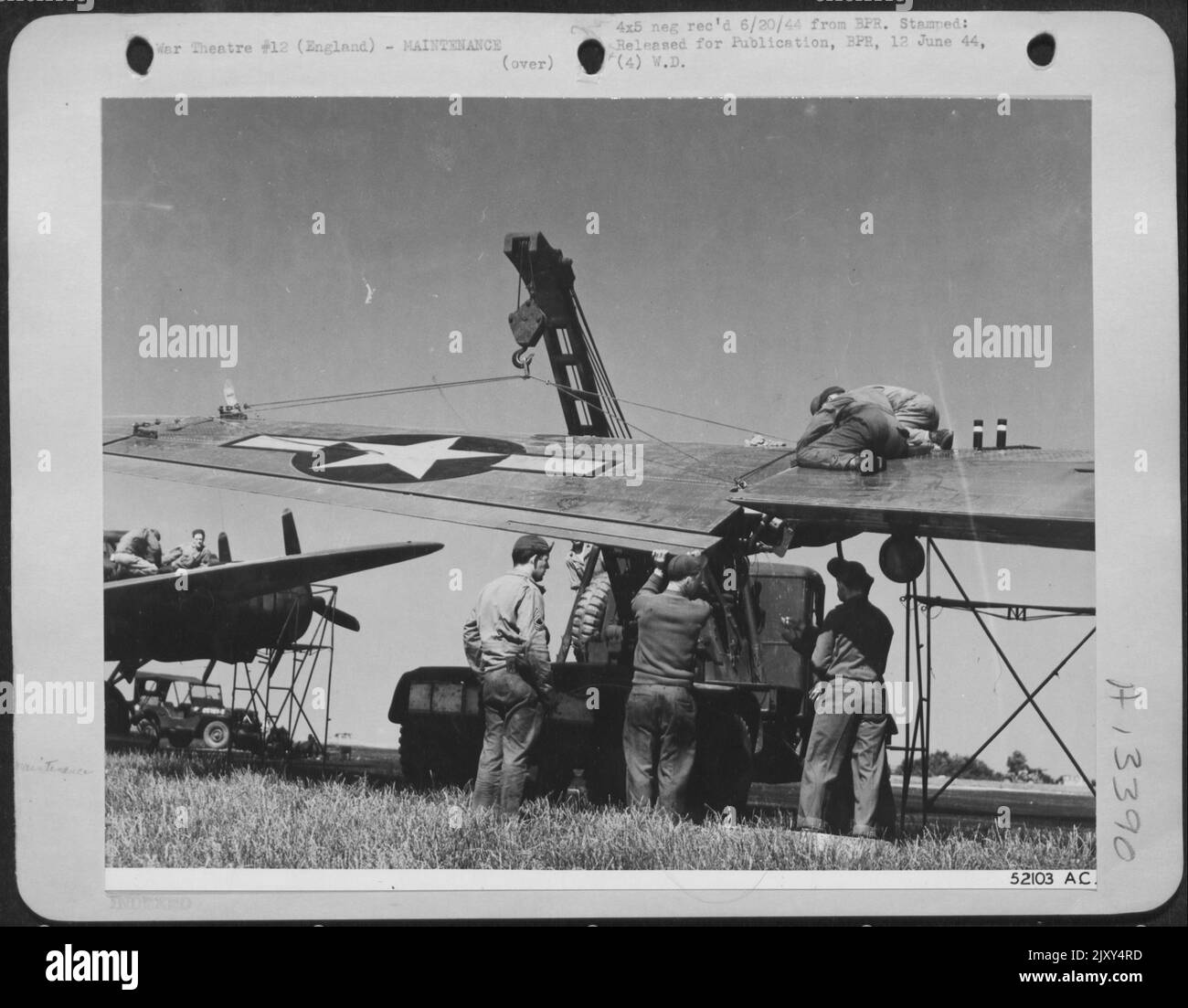 Work crew in truck Black and White Stock Photos & Images - Alamy