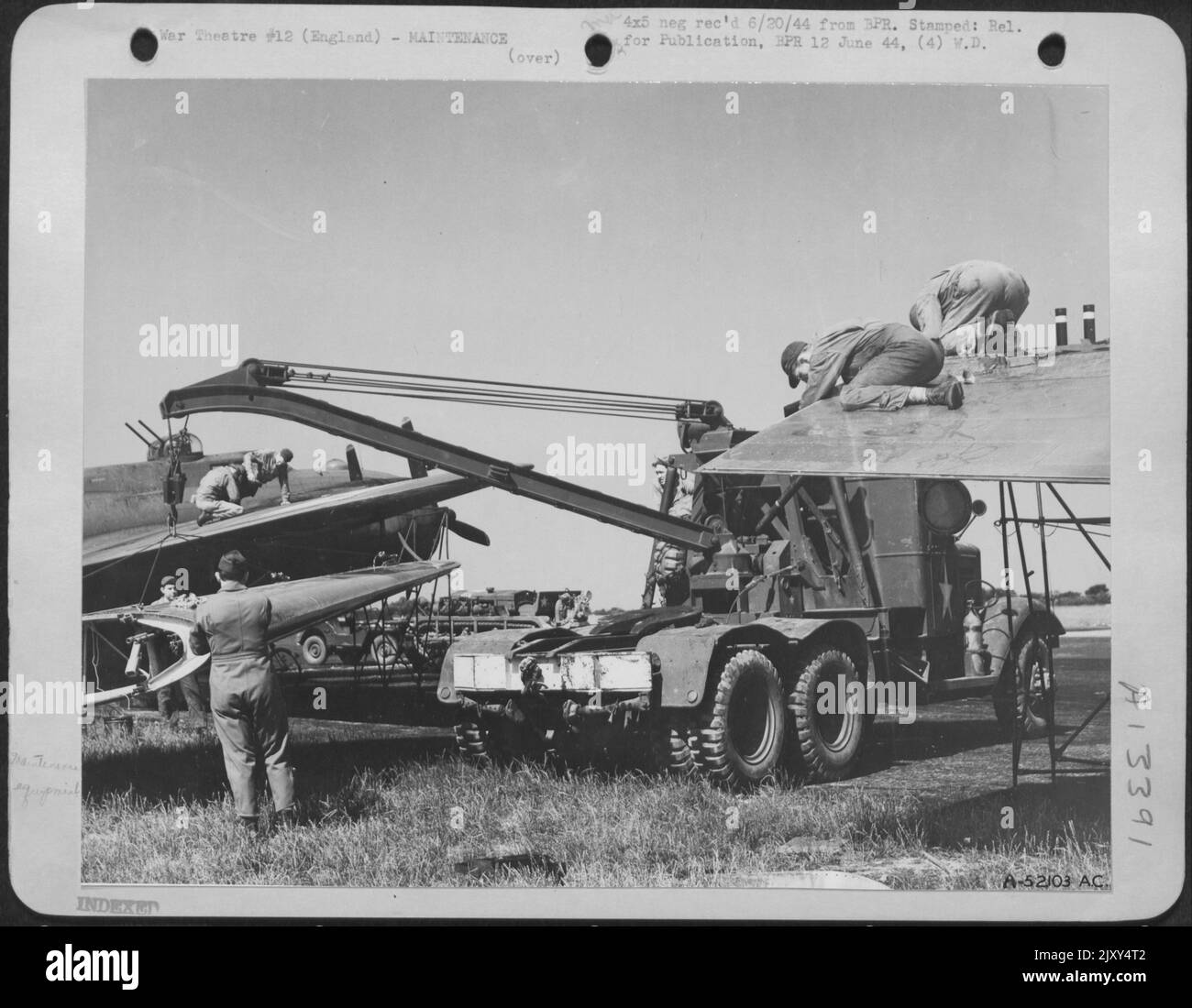 Heavy bomber squadron Black and White Stock Photos & Images - Alamy