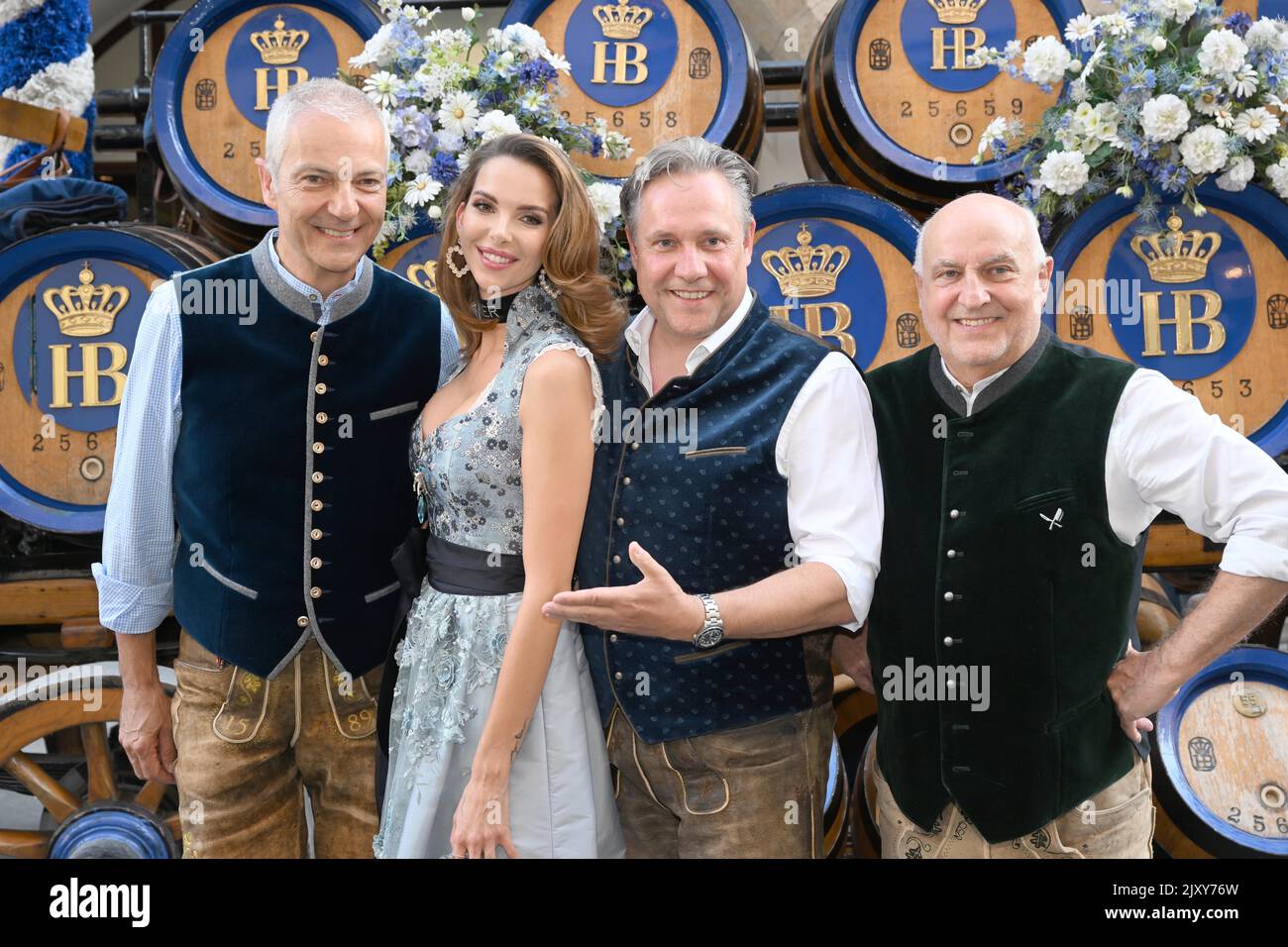 Munich, Germany. 07th Sep, 2022. The Wiesnplaymate 2022 Franziska ...