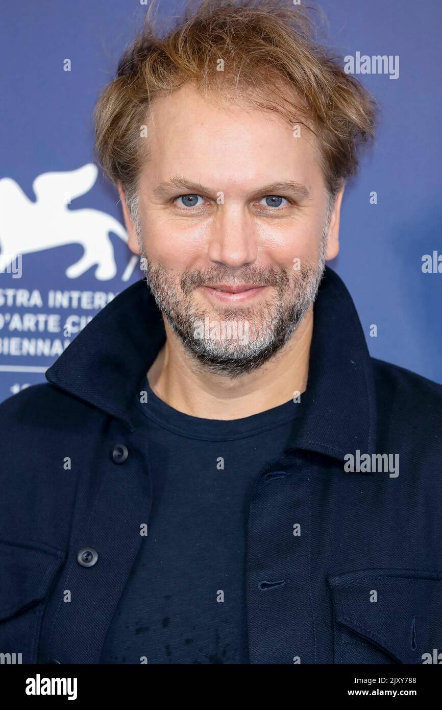 Florian Zeller poses at the photocall of 'The Son' during the 79th ...