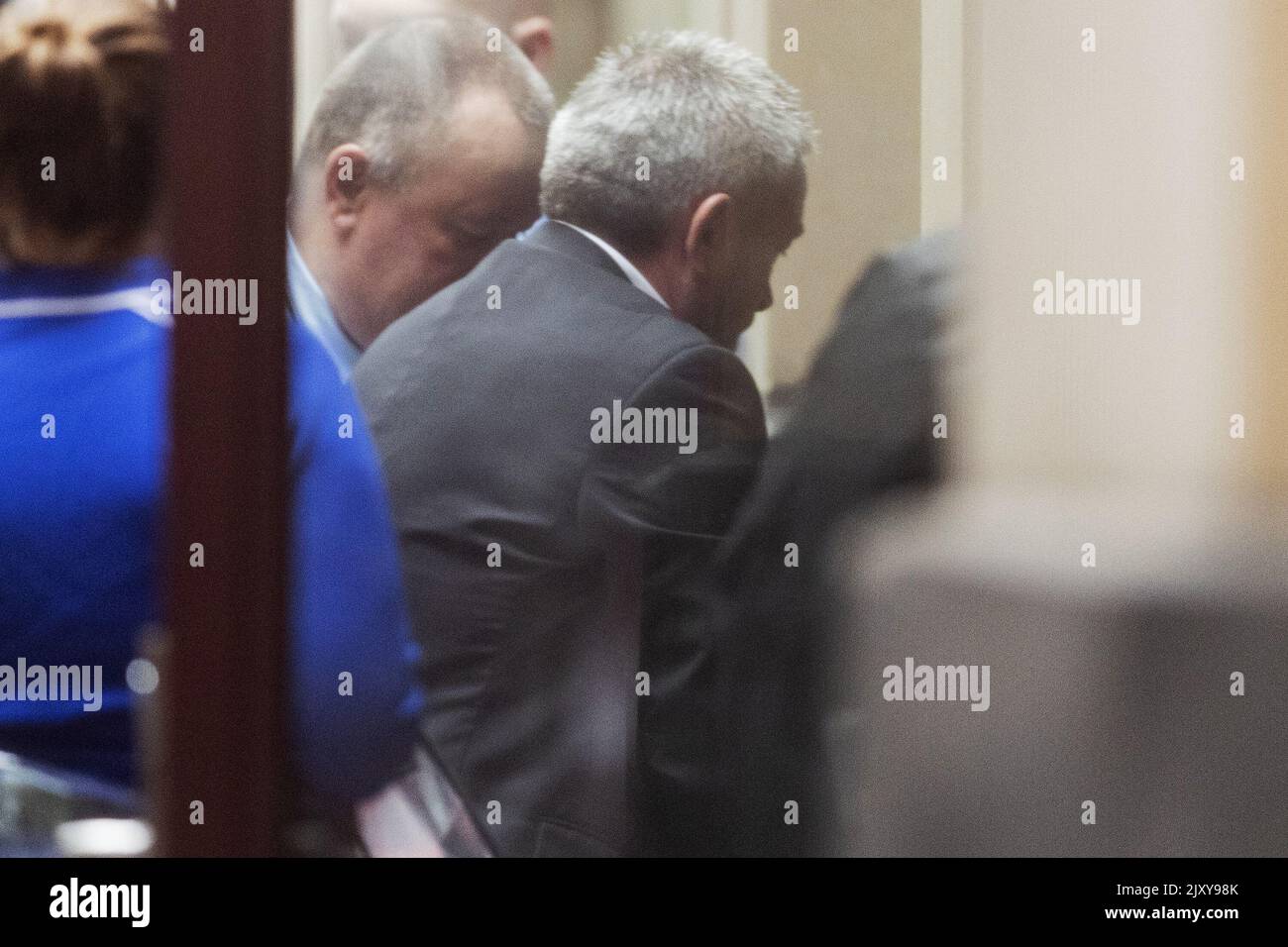 Borce Ristevski arrives at the Supreme Court in Melbourne, Wednesday ...