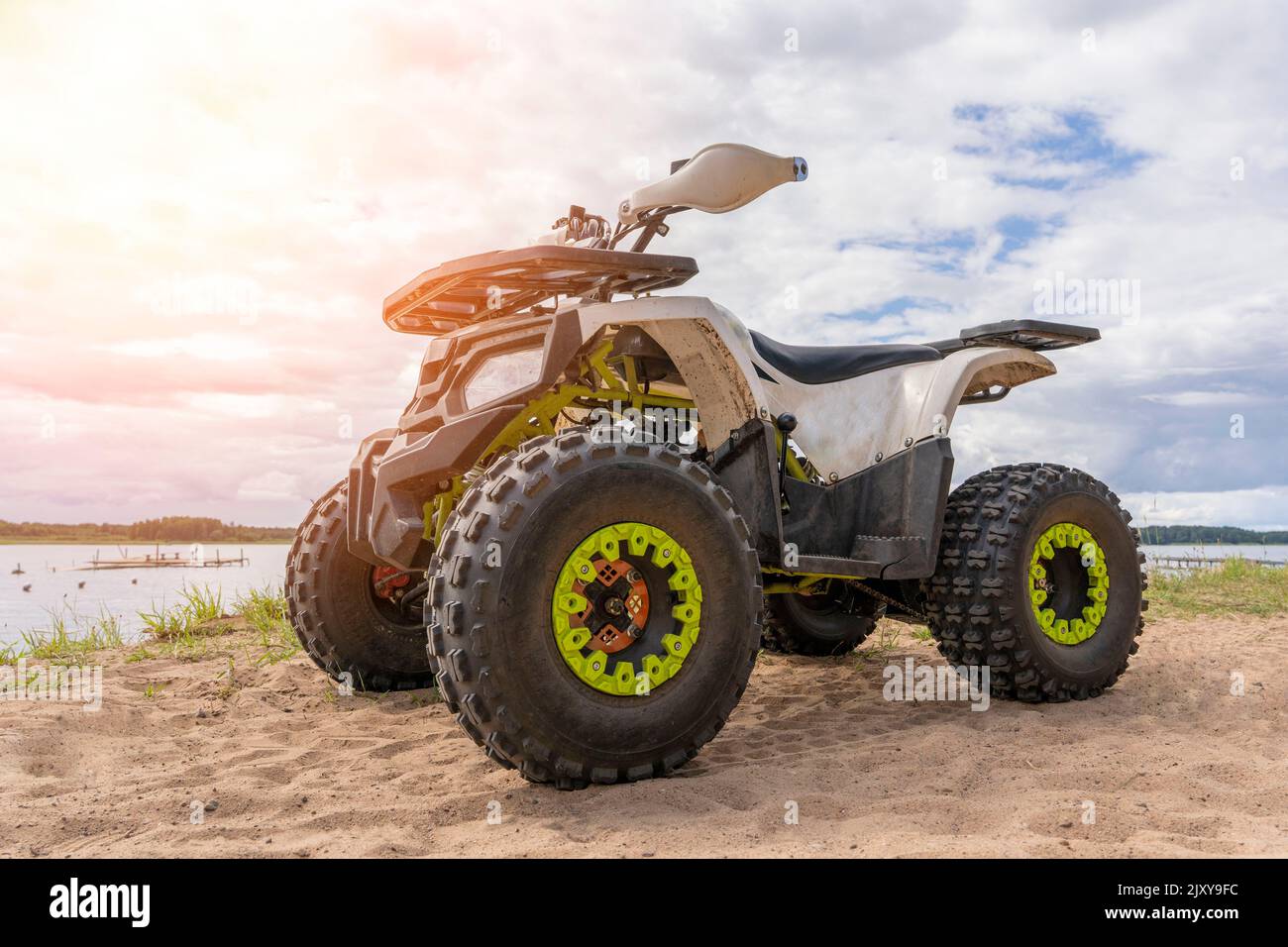 Atv front view hi-res stock photography and images - Alamy