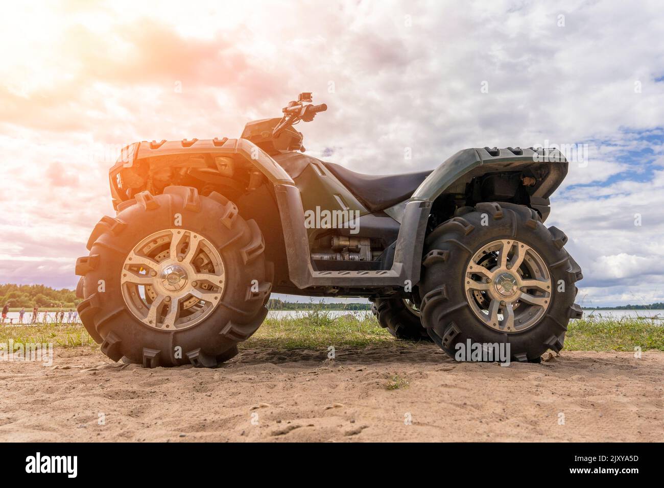Atv front view hi-res stock photography and images - Alamy