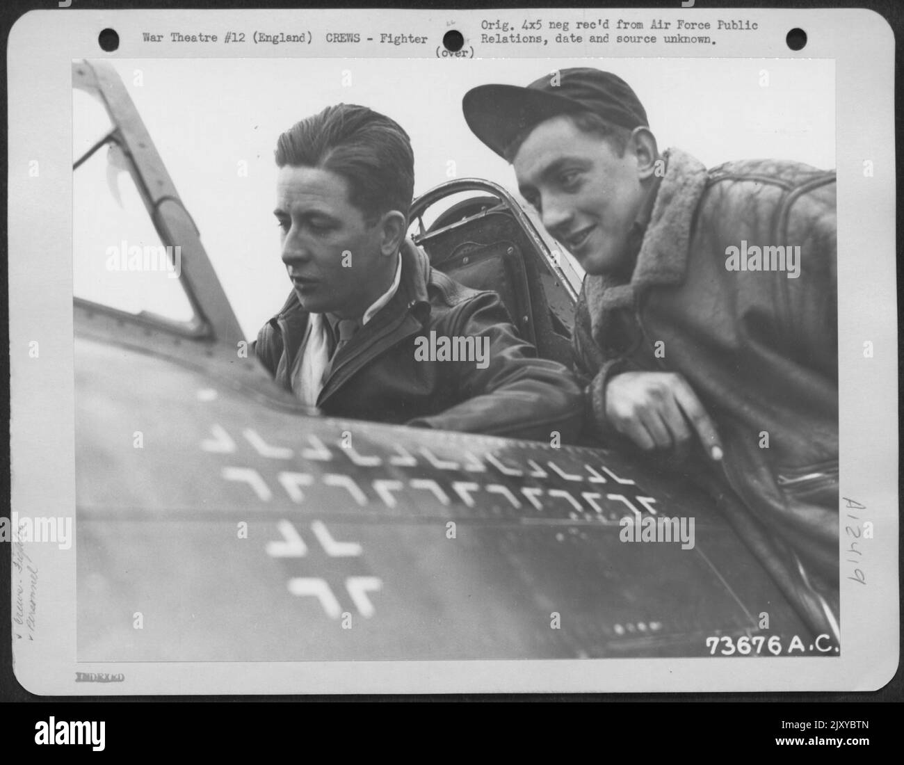 Lt. Duane W. Beeson, Boise, Idaho, An Ace Fighter Pilot, In The Cockpit ...