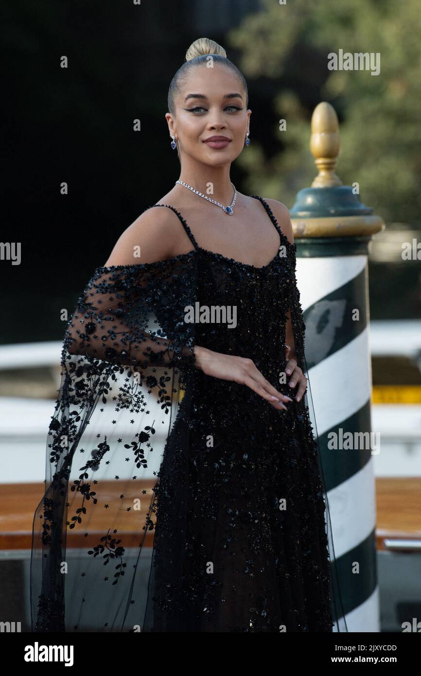 Jasmine Sanders arriving at the Excelsior Hotel during the 79th Venice ...