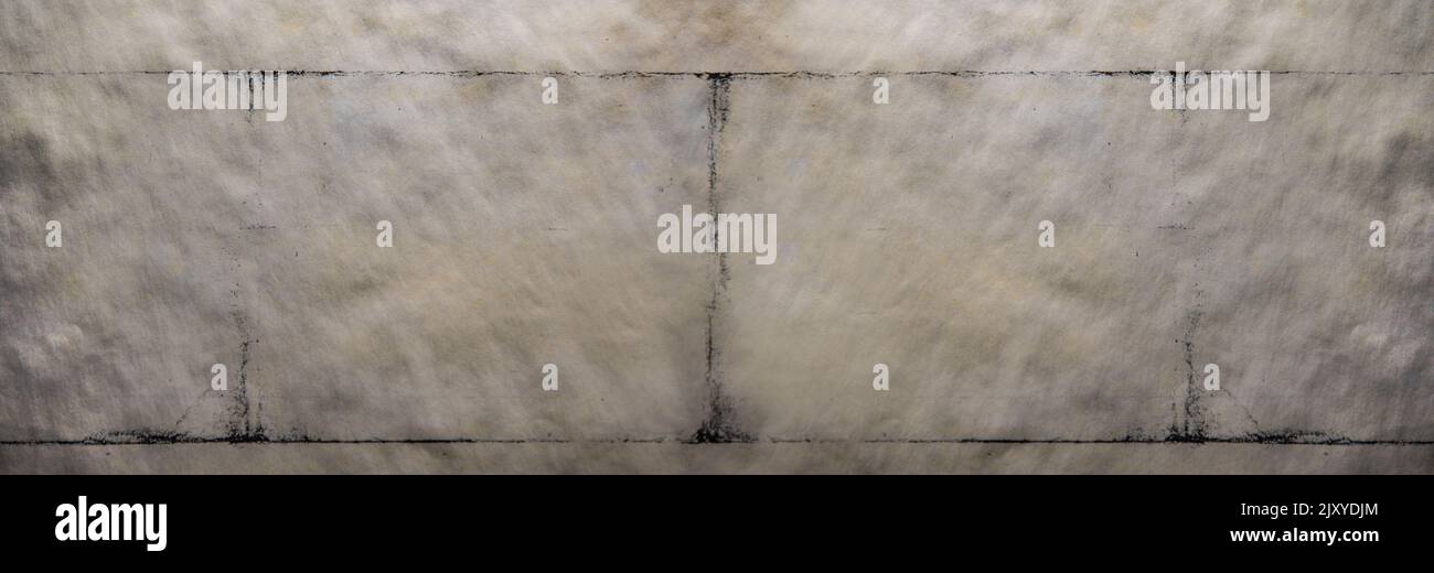 Vintage paper. Old paper with scuffs and folds. Old crumpled paper from ...