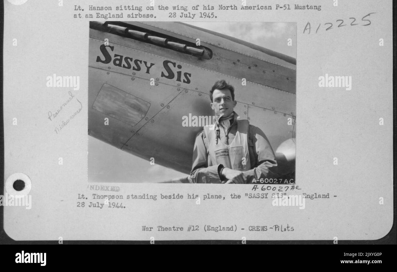 Lieutenant thompson hi-res stock photography and images - Alamy