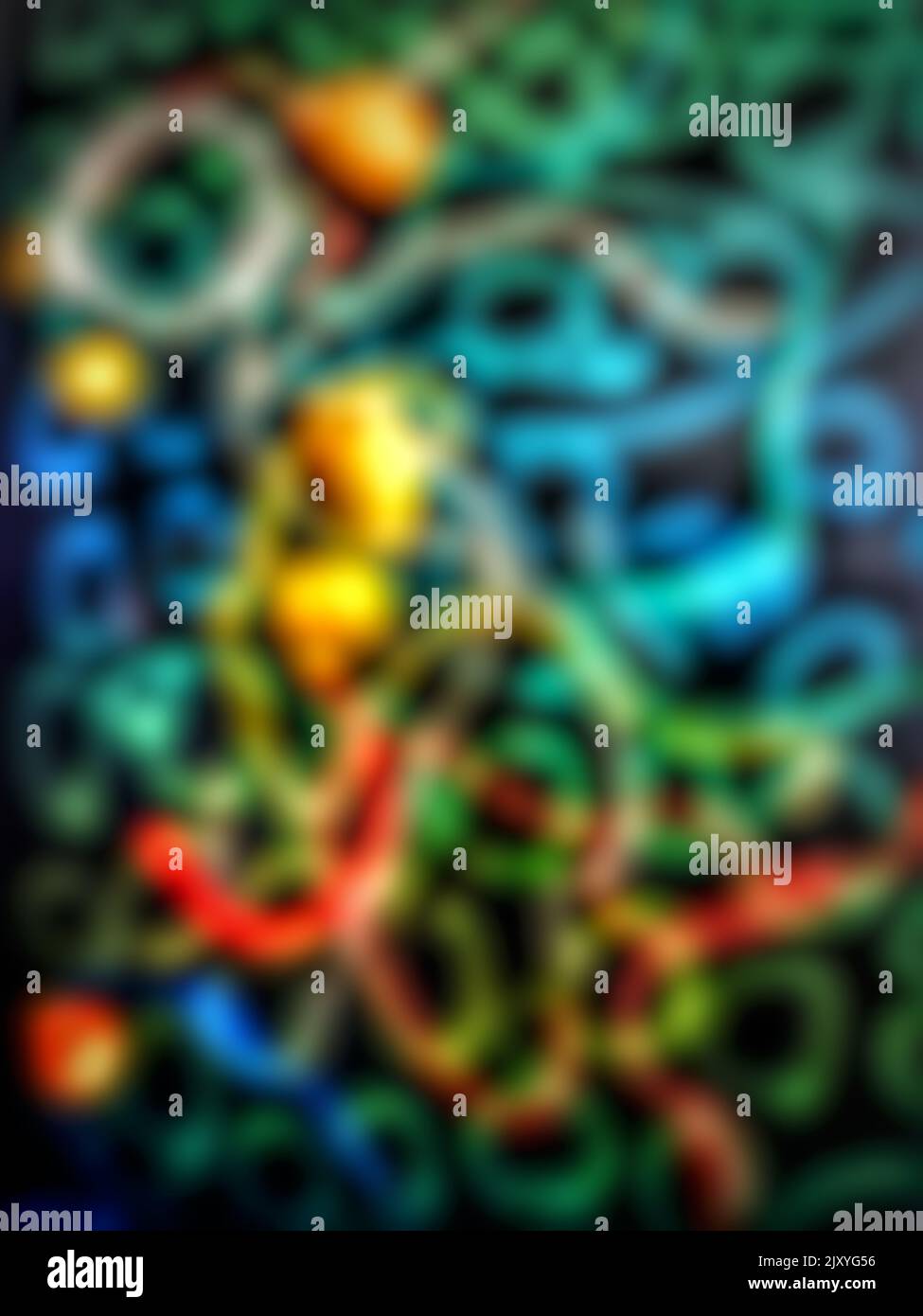 Thai art drawing in abstract display Stock Photo - Alamy