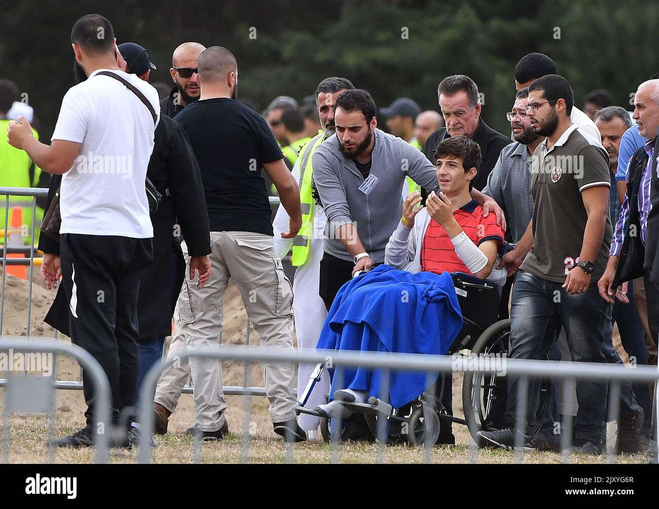 Zaid Mustafa, son and brother of mosque victims Khaled and Hamza ...