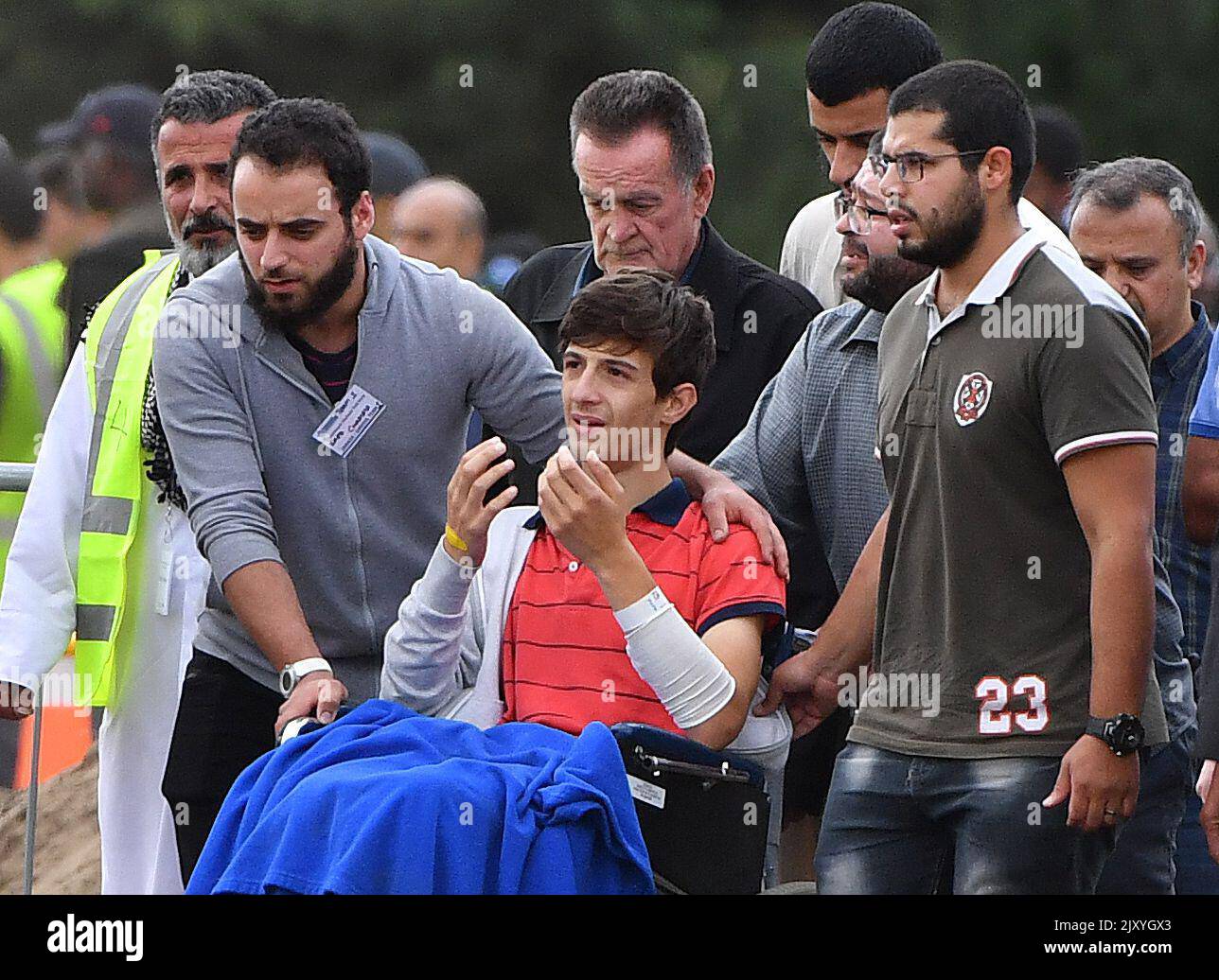 Zaid Mustafa, son and brother of mosque victims Khaled and Hamza ...